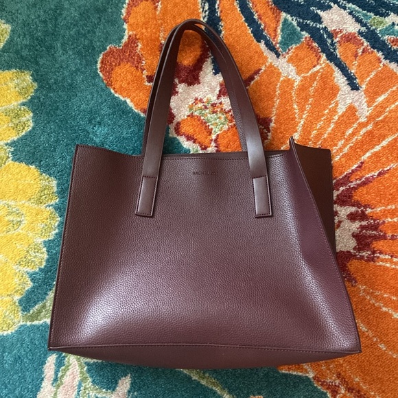 Rachel Zoe | Bags | Rachel Zoe Vegan Leather Tote Bag | Poshmark
